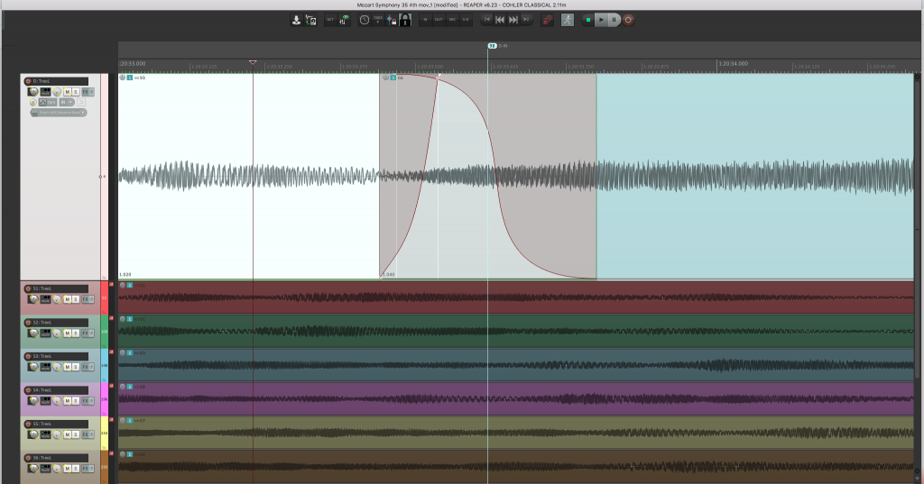 Classical Music Source-Destination Editing in REAPER - Cohler Classical